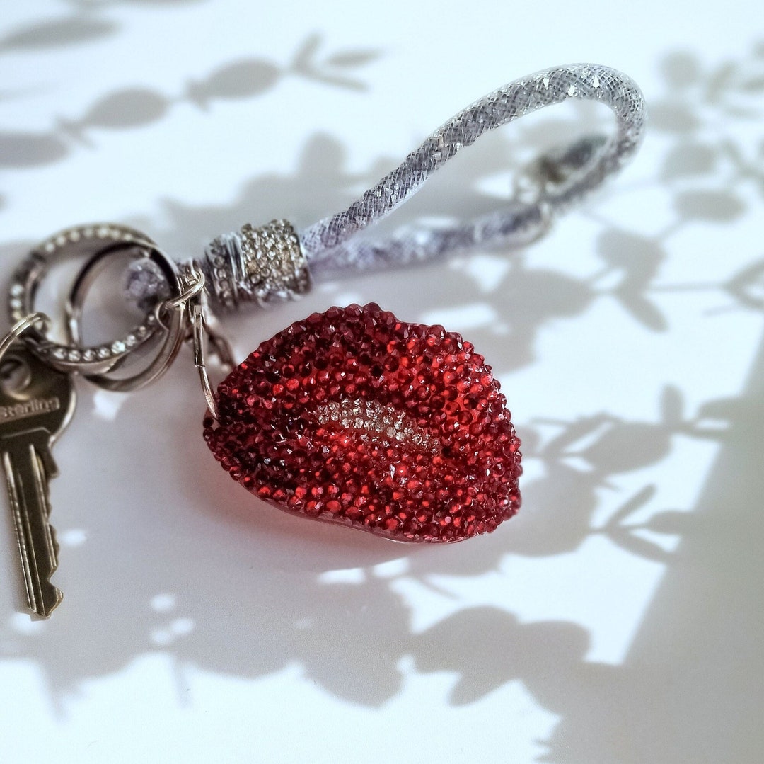 Stylish Lips Keychain, Limited Edition Gift, Present for Girlfriend. - Etsy