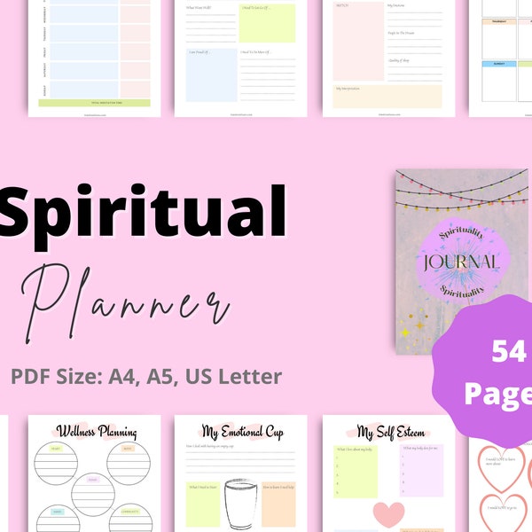 Spiritual Planner - Etsy