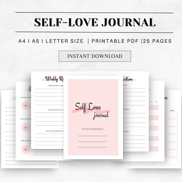 Self Love Printable - Etsy