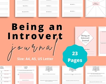 Introvert Journal - Etsy