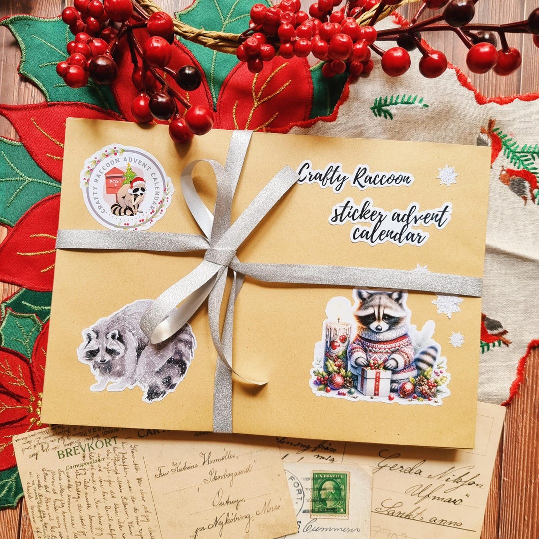 Sticker Advent Calendar 2024 READY TO SHIP please Read Description - Etsy