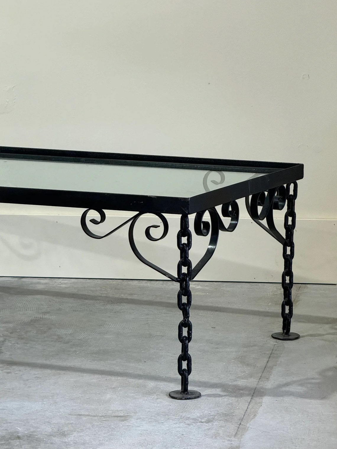 Vintage Chain Coffee Table - Etsy