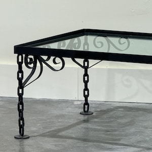 Vintage Chain Coffee Table - Etsy