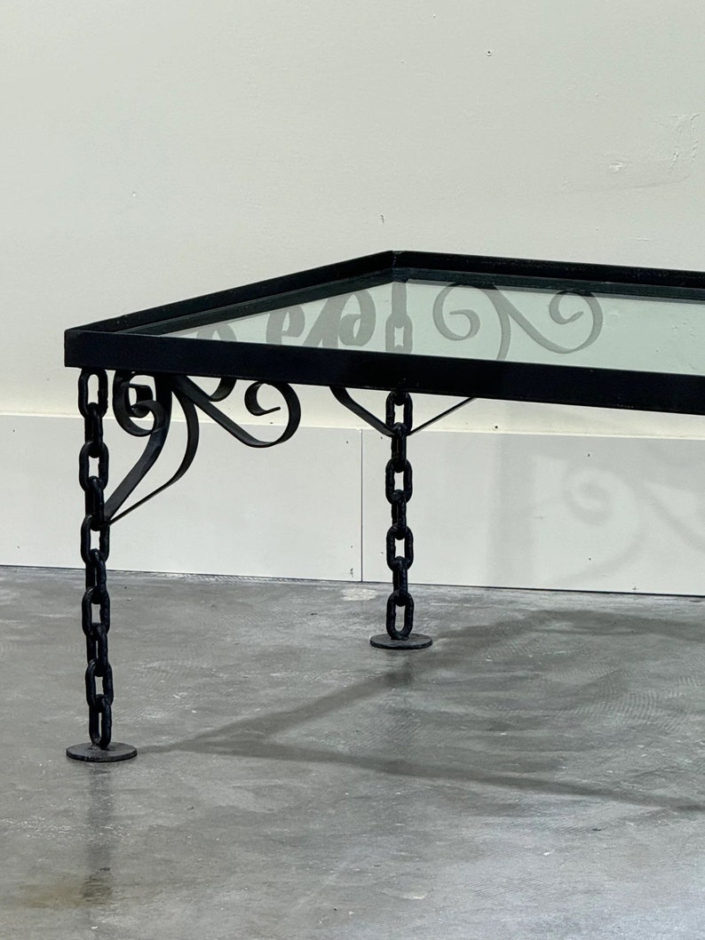 Vintage Chain Coffee Table - Etsy