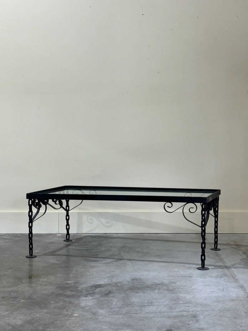 Vintage Chain Coffee Table - Etsy