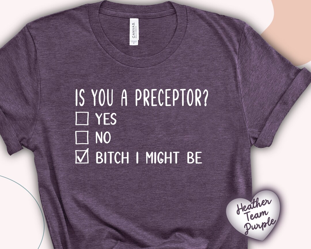 Preceptor T-shirt Best Preceptor Ever Gift for Preceptor - Etsy Österreich