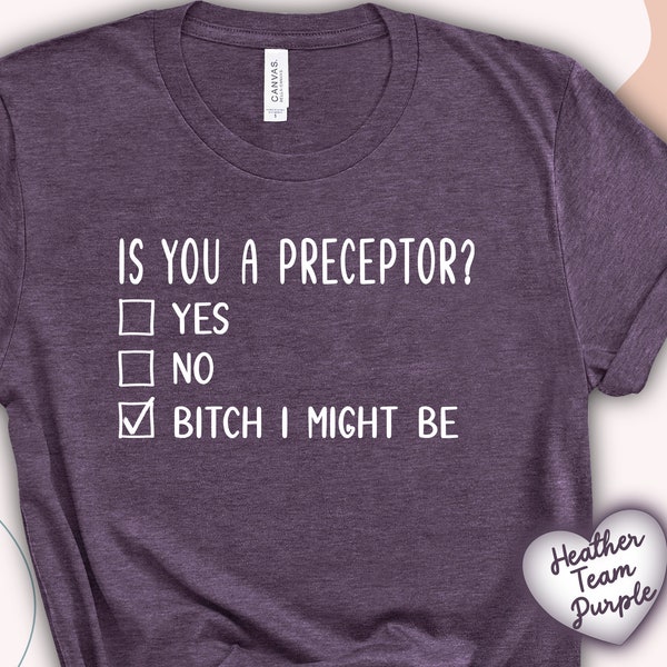 Preceptor T Shirts - Etsy