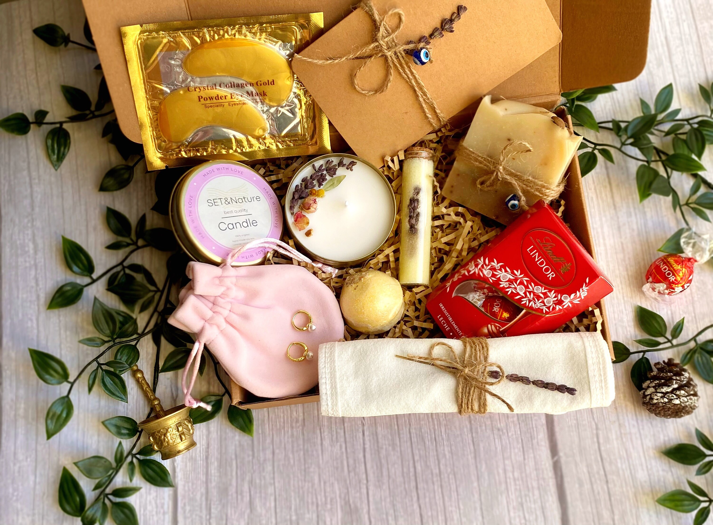 Spa Hamper , Birthday Spa Gift Box for Her , Christmas Spa Gift Set ...