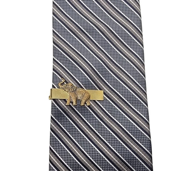 Elephant Tie Clip - Etsy