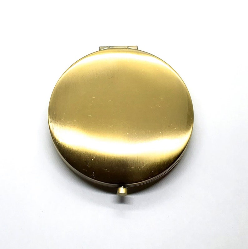 Handmade Oxidized Brass Octopus Compact Mirror - Etsy