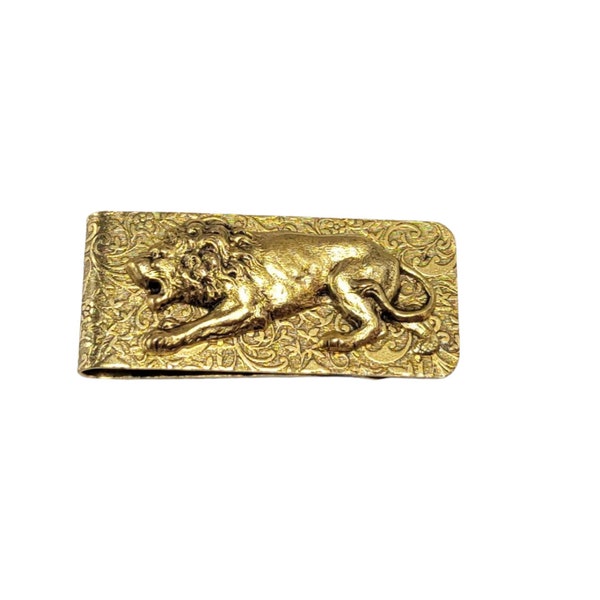 Embossed Lion - Etsy