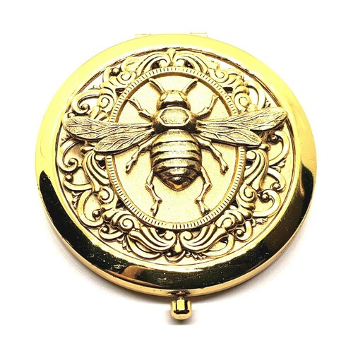 Victorian Steampunk Compass Compact Mirror Vintage Antique - Etsy