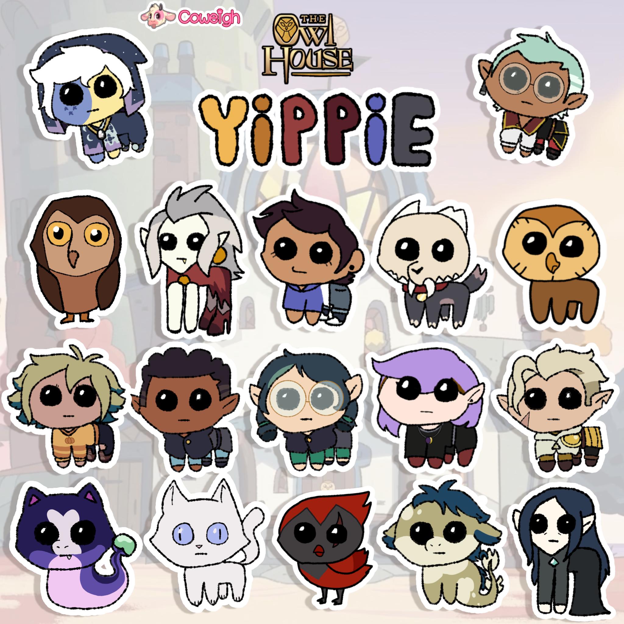 The Owl House Stickers, 2 Inch, Sticker Pack, Fanart Vinyl Sticker ...
