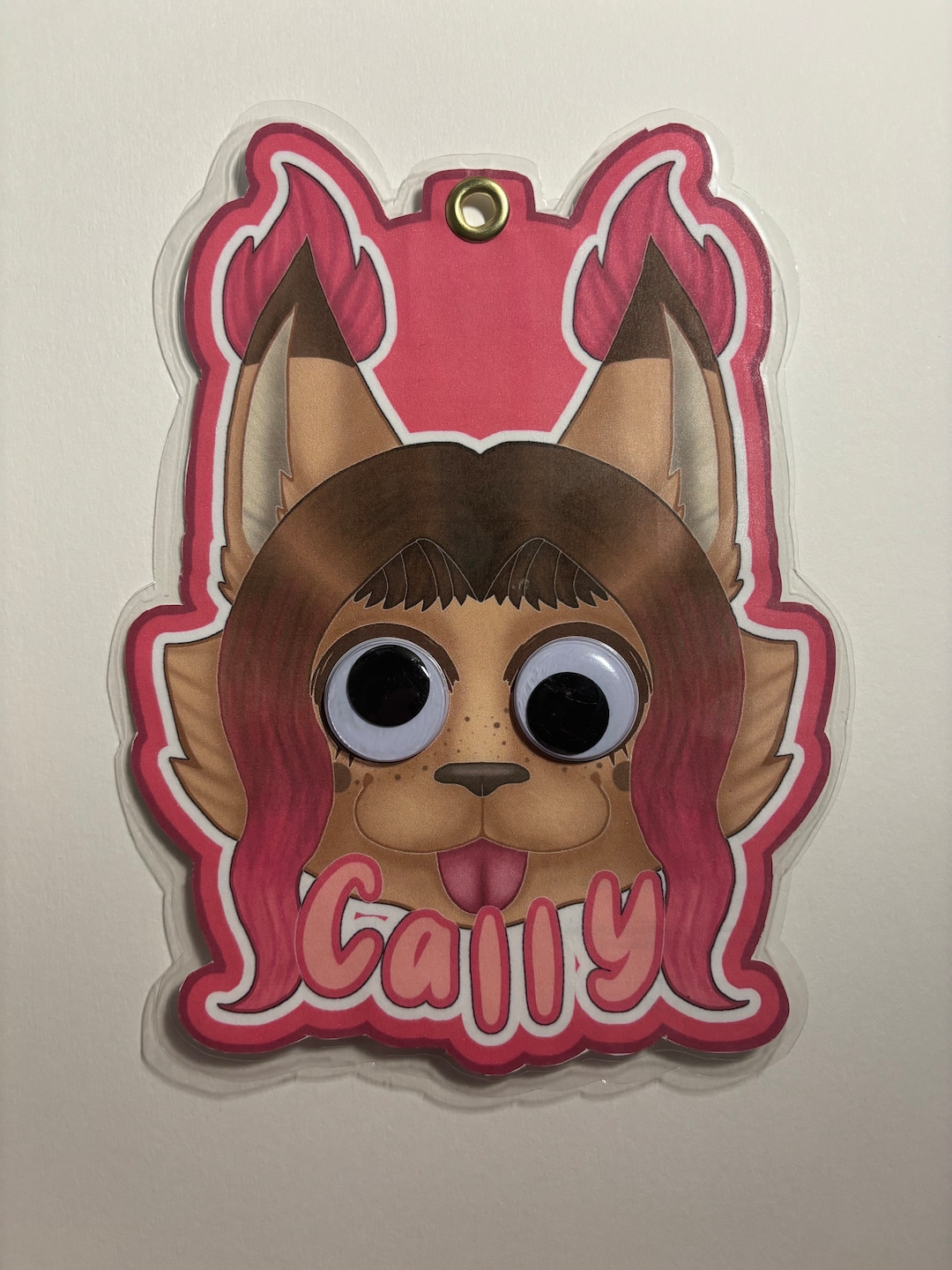 Googly Eyes Furry Badge, Google Eyes, Silly Furry Merch, Custom Fursona ...