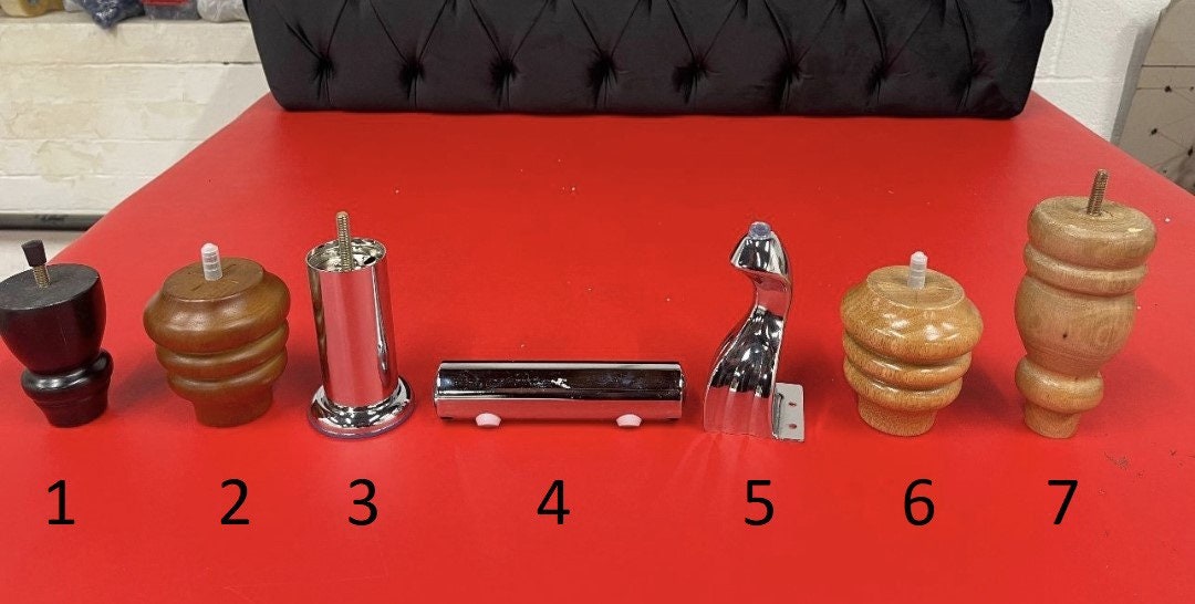 Handmade Chesterfield High End Upholstered Footstool Footrest - Etsy UK