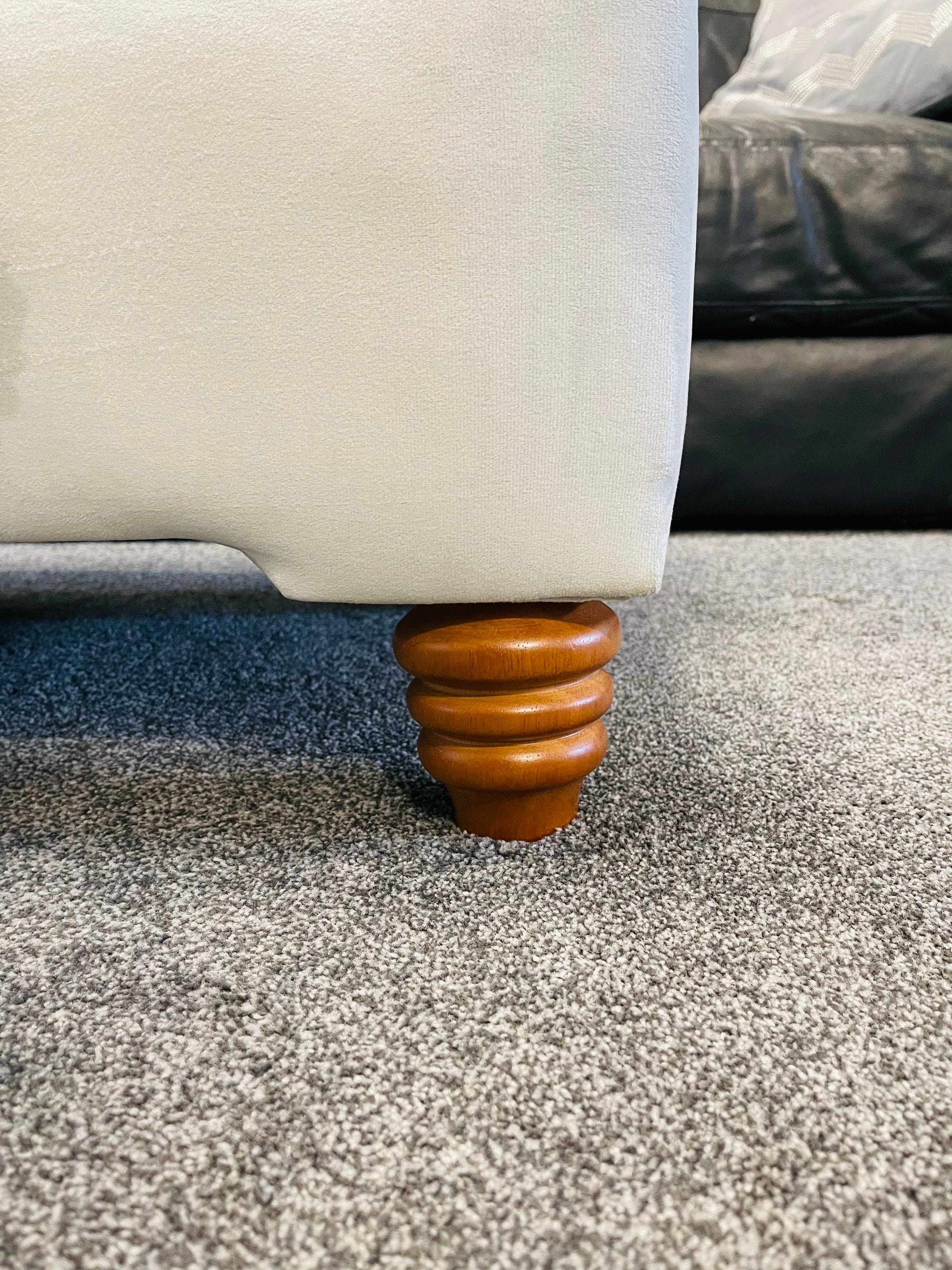 Handmade Chesterfield High End Upholstered Footstool Footrest - Etsy UK