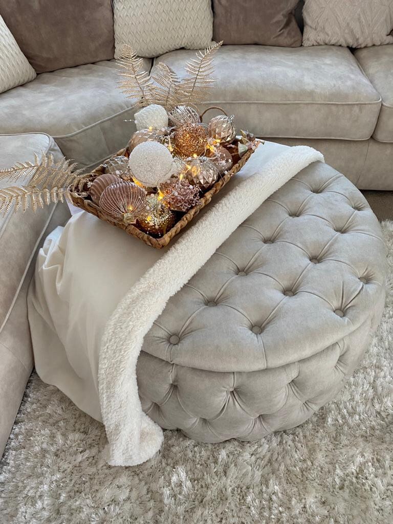 15 inch high footstool store