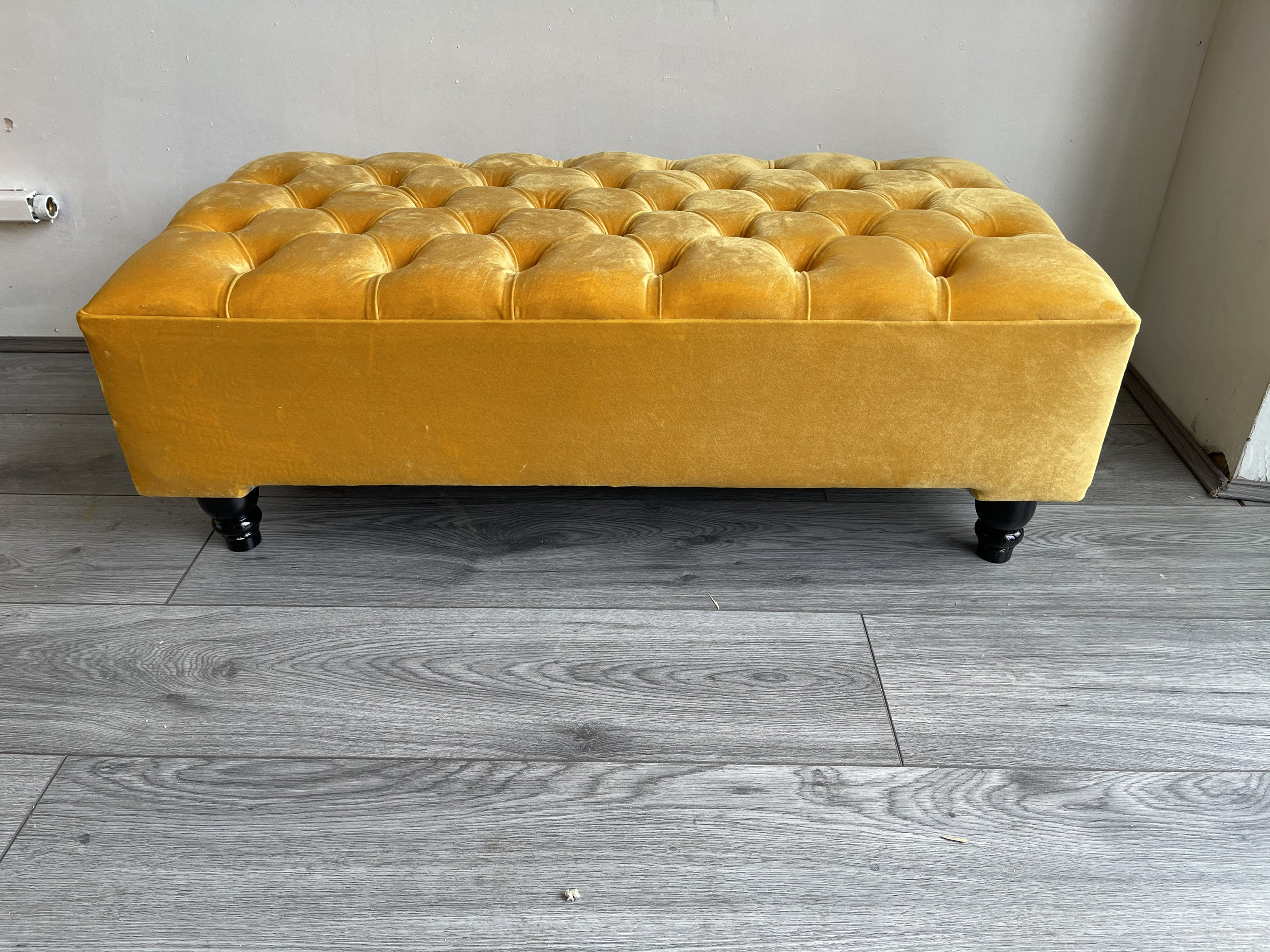 Handmade Chesterfield Traditional Footstool Coffee Table - Etsy UK