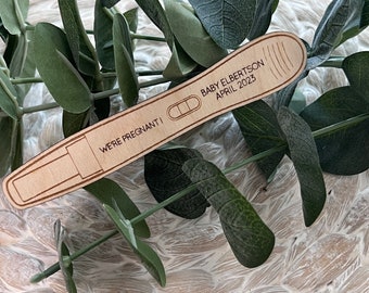 Pregnancy Test Shadow Box - Etsy