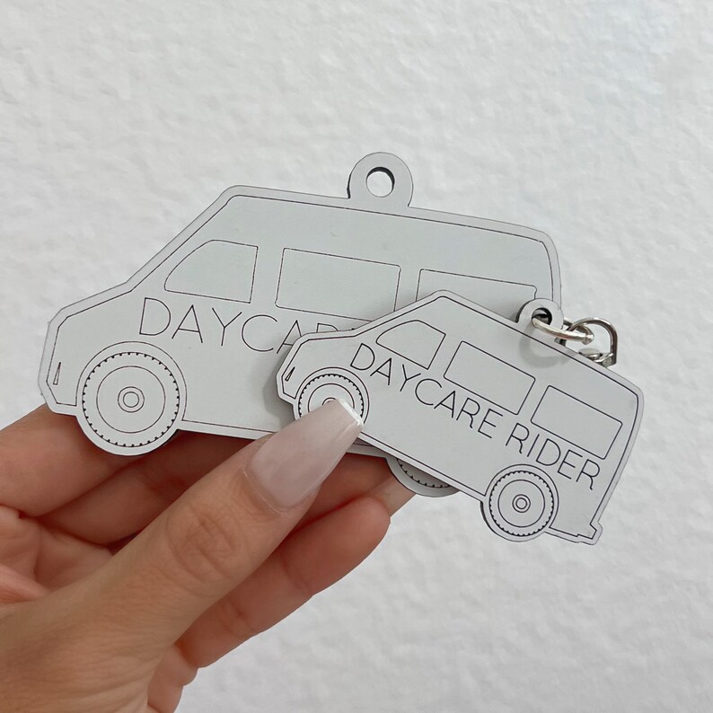 School Backpack Name Tags / Car Rider Tags / Name Tags / - Etsy