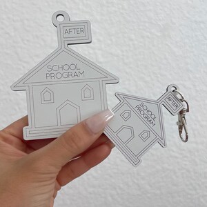 School Backpack Name Tags / Car Rider Tags / Name Tags / Backpack Tags ...