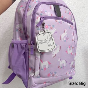 School Backpack Name Tags / Car Rider Tags / Name Tags / Backpack Tags ...