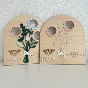 Personalized Gift for Mom, DIY Photo Mothers Day Flower, Crafts From ...