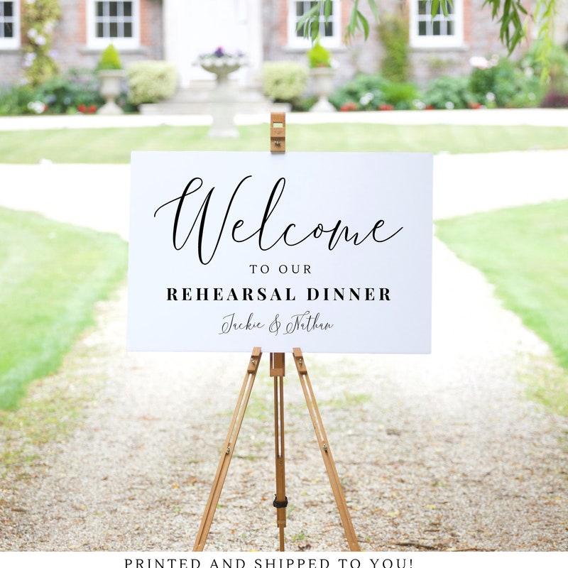 Rehearsal Sign - Etsy