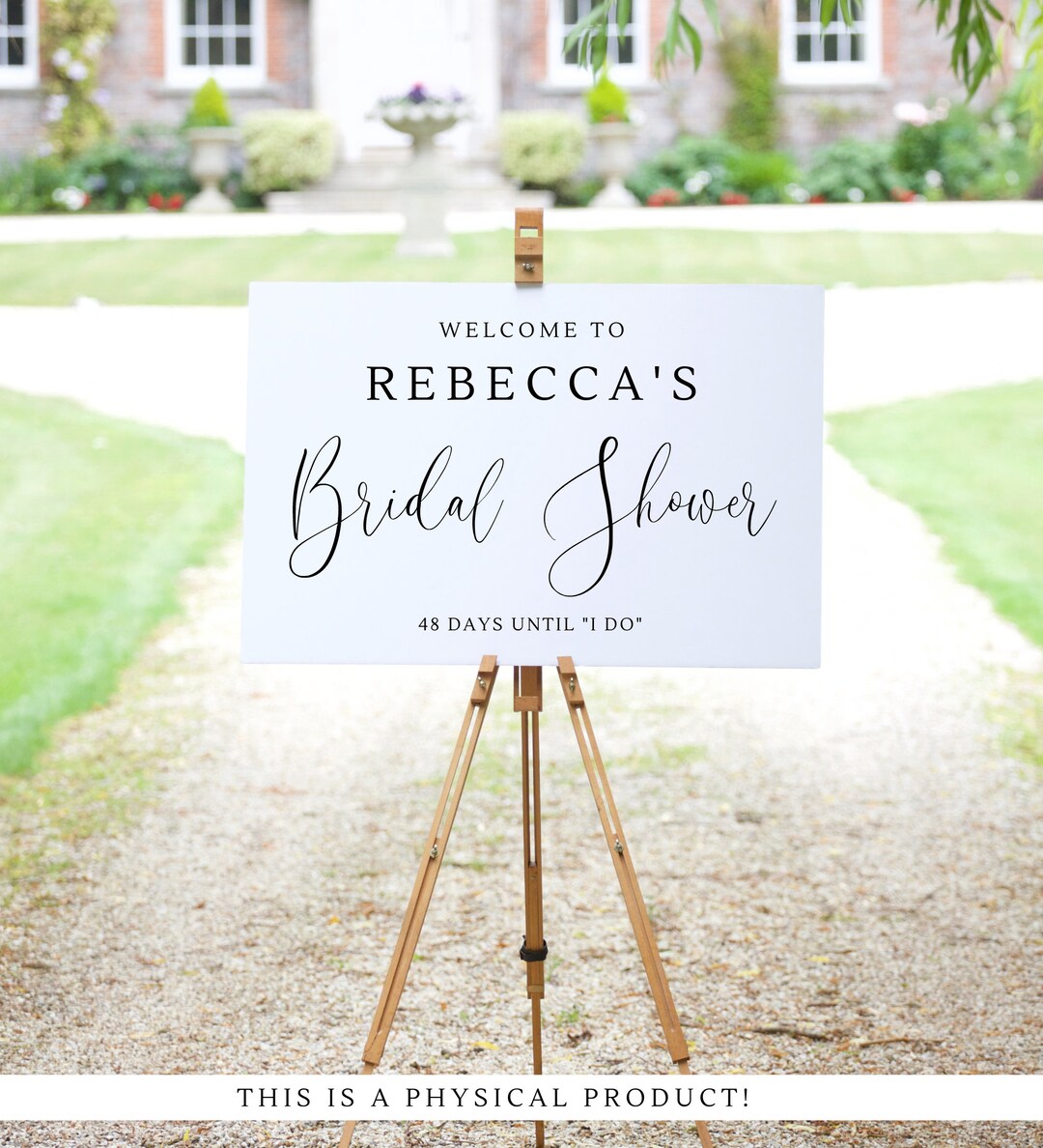 Bridal Shower Welcome Sign Custom Welcome Sign Bridal Shower Sign ...