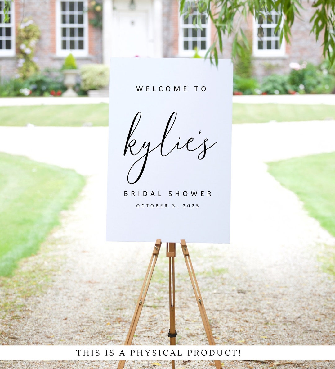 Bridal Shower Welcome Sign Custom Shower Sign Bridal Shower Sign Shower ...