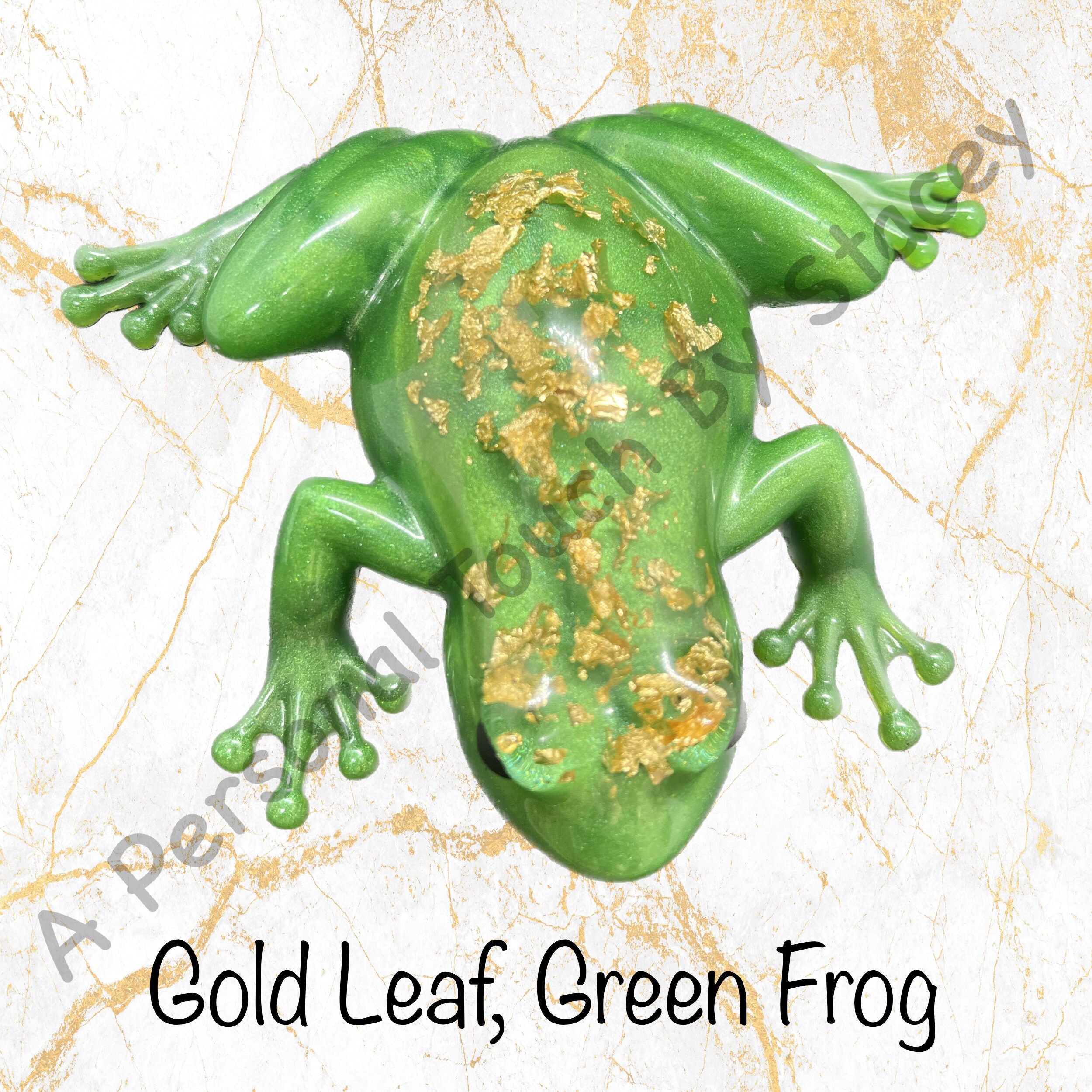 Handmade Resin Frog - Etsy