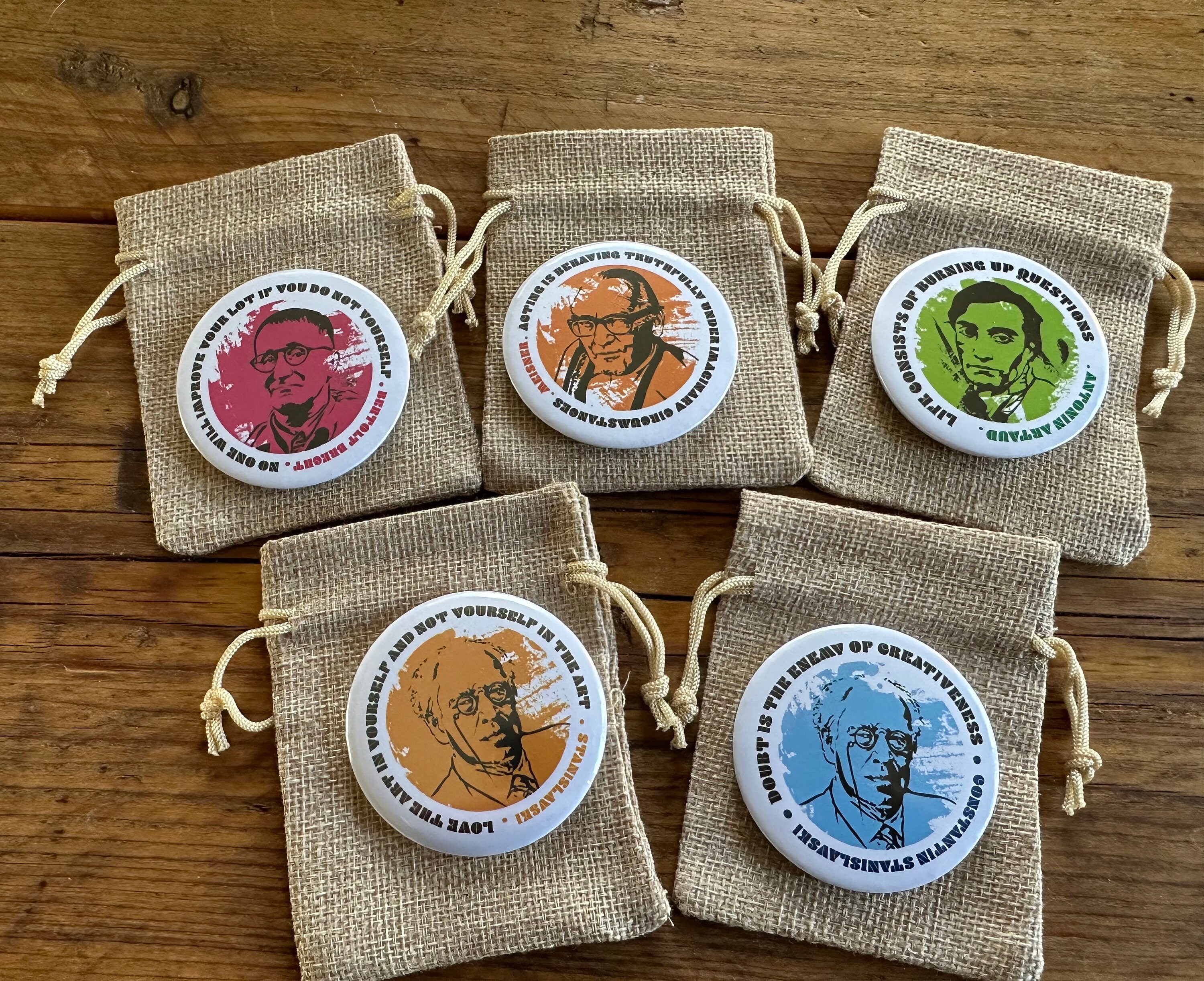 Ten Theatrical Quote Button Badges 58mm Matilda, Mary Poppins, Oliver ...