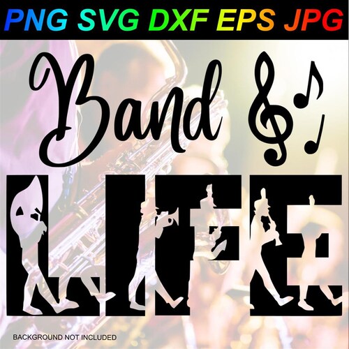 Band SVG/PNG - Etsy