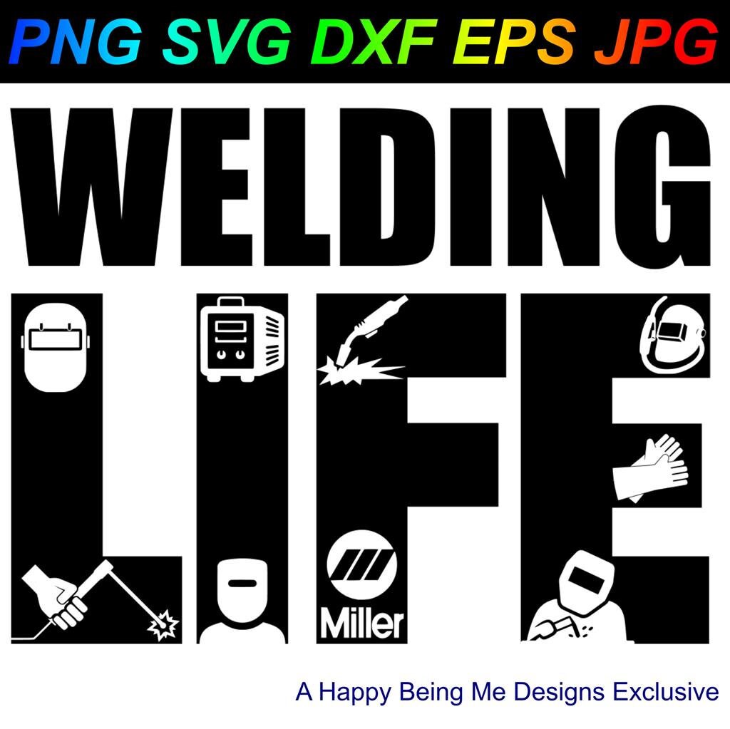Welding Life Arc Tig Rod Argon PNG SVG DXF Eps Jpg Cricut - Etsy