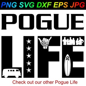 Pogue Life Outer Banks PNG SVG DXF Eps Jpg - Etsy France