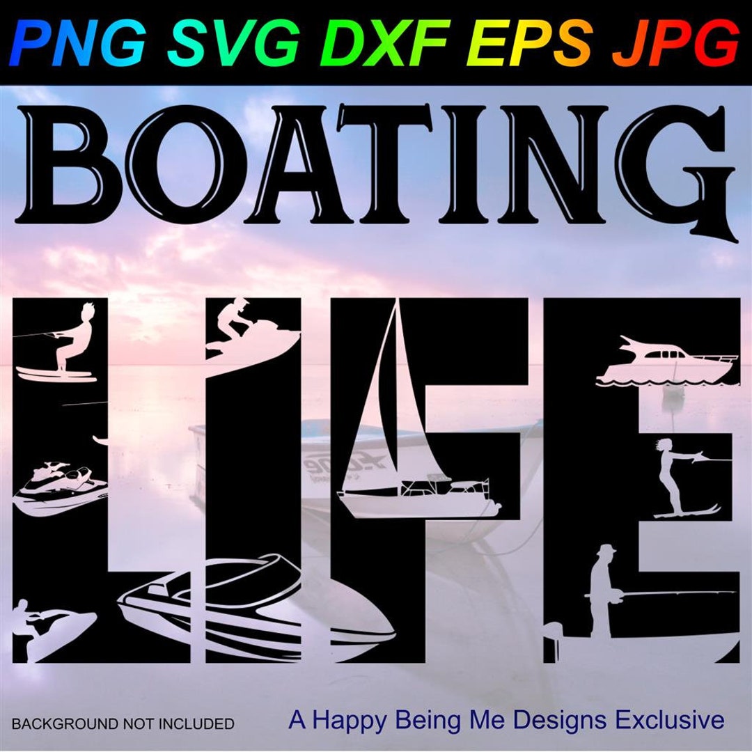 Boating Life Sailing Jet Ski Power Boat Personal Water Craft Lake PNG ...