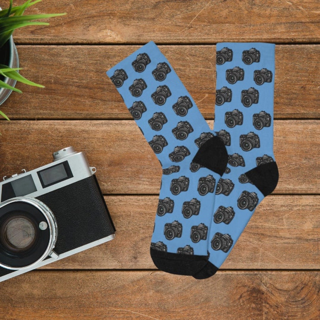 Camera Socks: Funny Photography Gift for Cameraman - Etsy