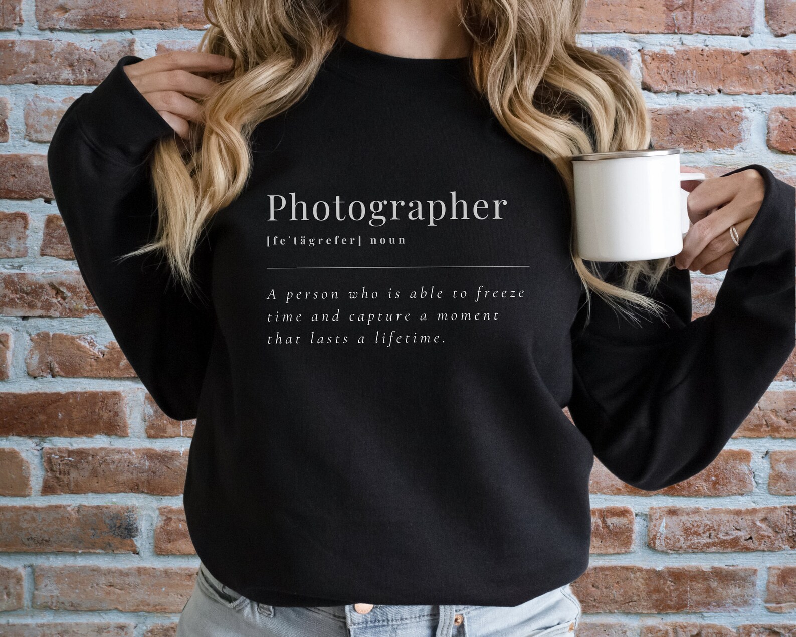 Photographer Cute Dictionary Definition Sweatshirt - Etsy