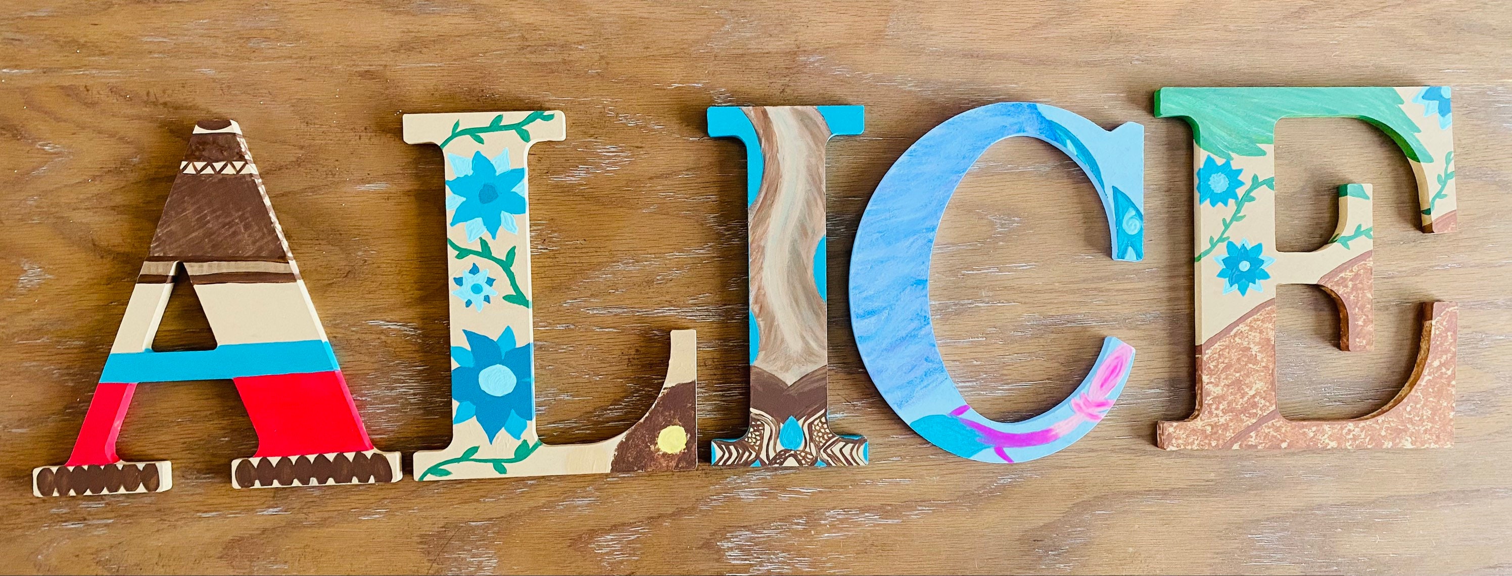 Disney Inspired Wall Letters - Etsy