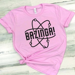 Bazinga Svg, Bazinga Graphic, Bazinga Decal Design, Bazinga Tshirt ...