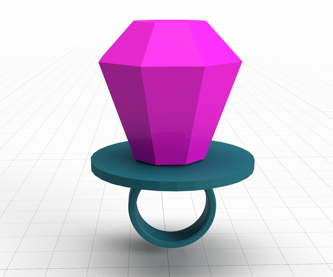 Ring Pop STL Digital File for 3D Printing, Print and Paint or Make ...