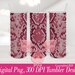 Snake Print Seamless Pattern Tumbler Digital PNG, Pink Snake Print - Etsy