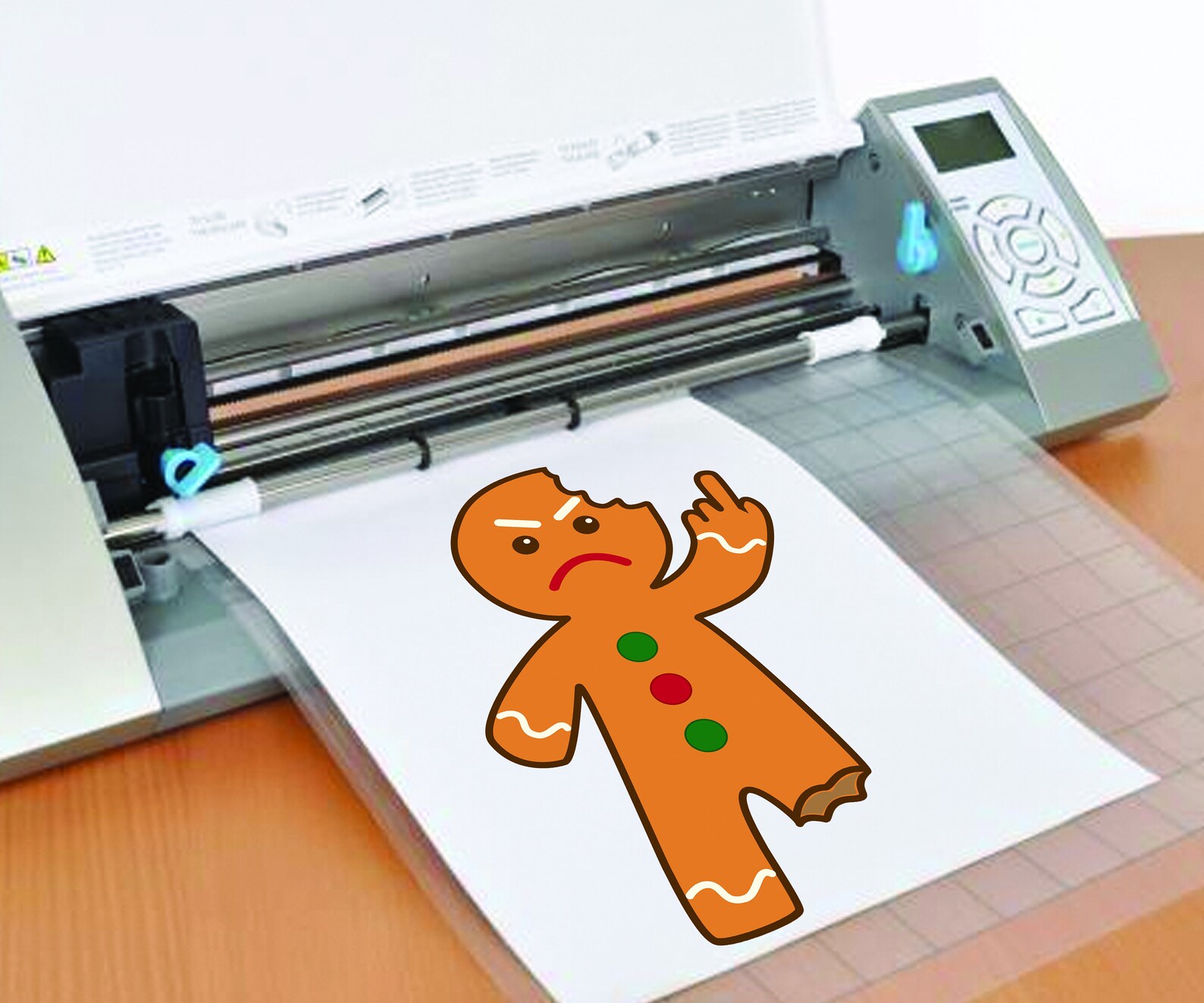 Gingerbread Man Christmas SVG, - Etsy