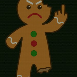 Gingerbread Man Christmas SVG, - Etsy