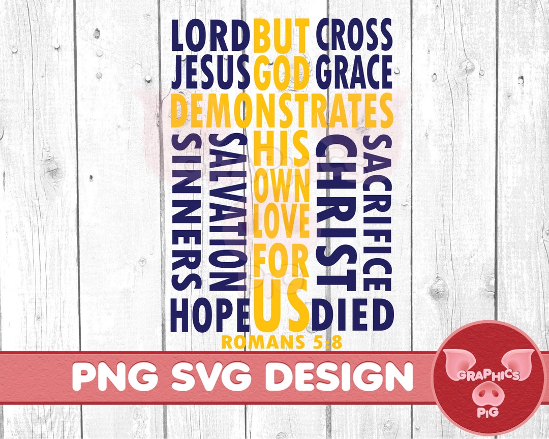 God's Love for Us Tshirt Design, God Svg, Png for Tshirt, God's Love ...