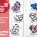 Fluppy Dogs Svg Bundle, 6 Fluppy Dogs Graphics, Fuppy Dogs PNG, Fluppy ...