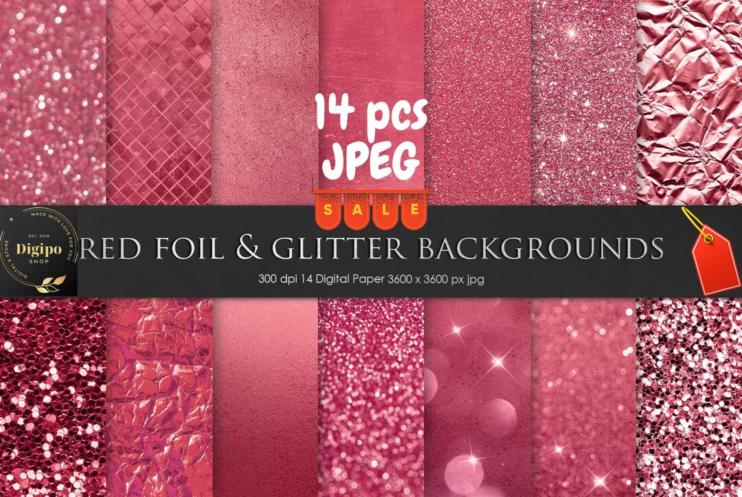 Red Digital Paper, Digital Paper, Digital Background, Red Textures ...