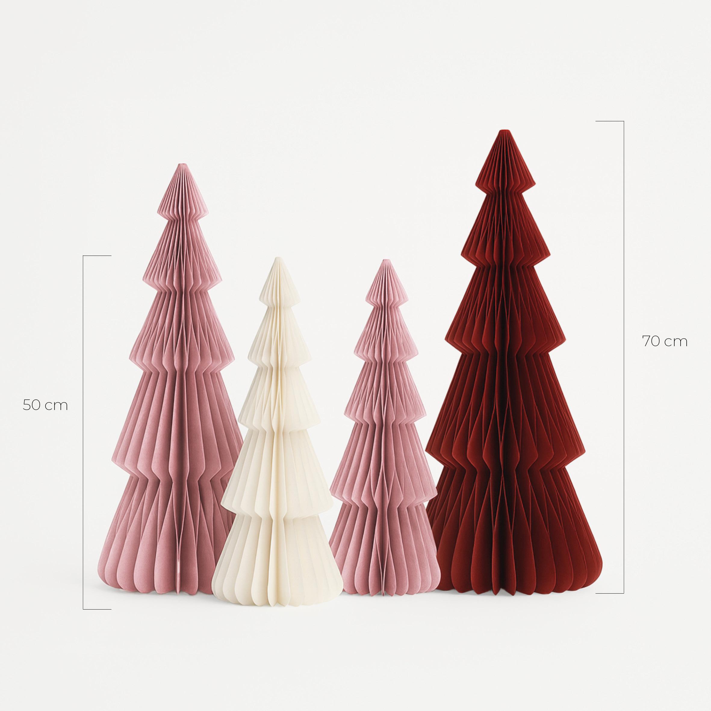 Paper Christmas Tree, Sustainable Paper Christmas Tree, Table ...