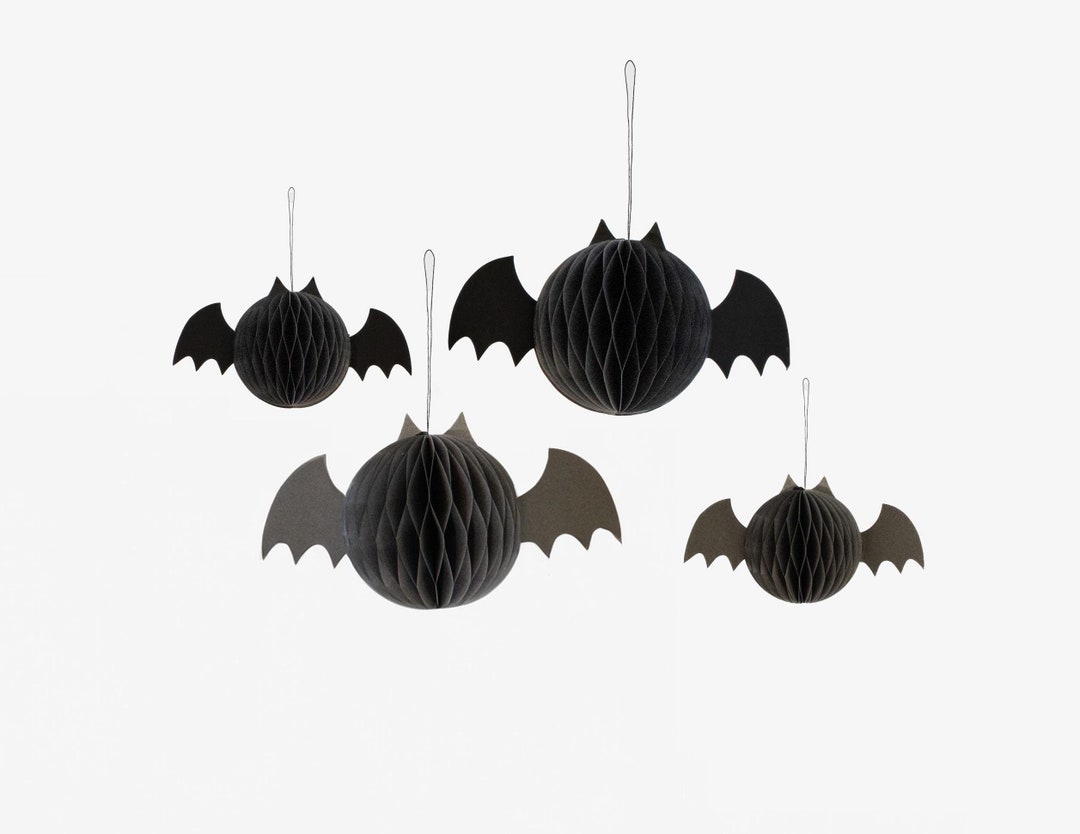 Halloween Decoration, Autumn Decoration Bat Made of Paper, Sustainable ...