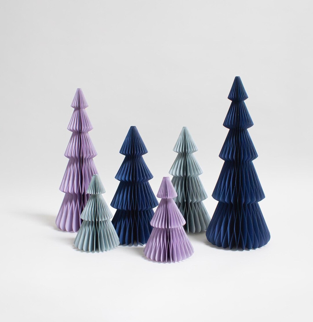 Paper Christmas Tree, Sustainable Paper Christmas Tree, Table ...